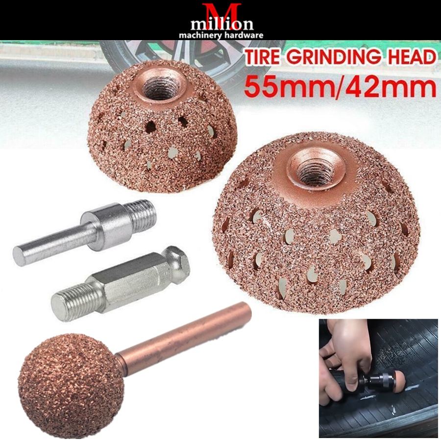Tire Grinding Head Rasp Buffer Ball Tyre Repair Hand Tool Buffing Wheel ...