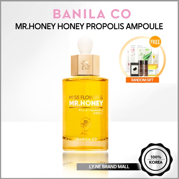 BANILA CO Miss Flower & Mr. Honey Propolis Rejuvenating Ampoule 50ml | Shopee Malaysia