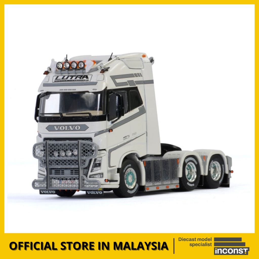INCONST | WSI Models VOLVO FH4 GLOBETROTTER XL 6X2 TAG AXLE Diecast Scale 1/50 Model | Shopee ...