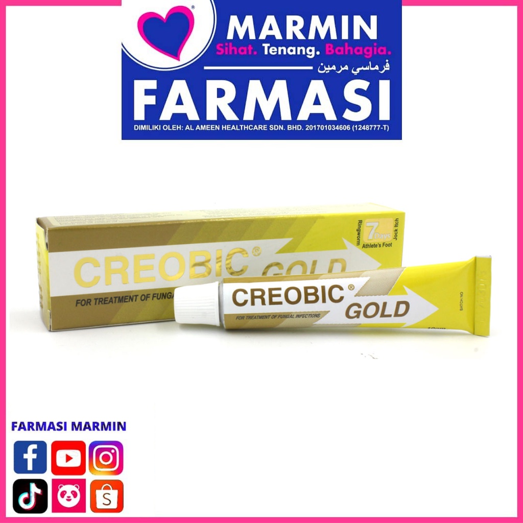 Creobic Gold Cream 10g | Shopee Malaysia