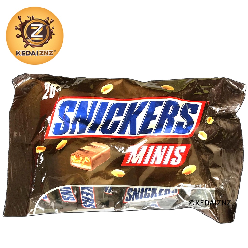 Chocolate SNICKERS Minis Bag 333g Coklat | Shopee Malaysia