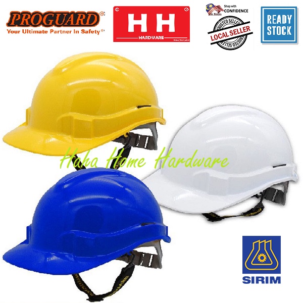 Proguard Safety Helmet ; Helmet keselamatan ; Sirim Certified ; Yellow ...