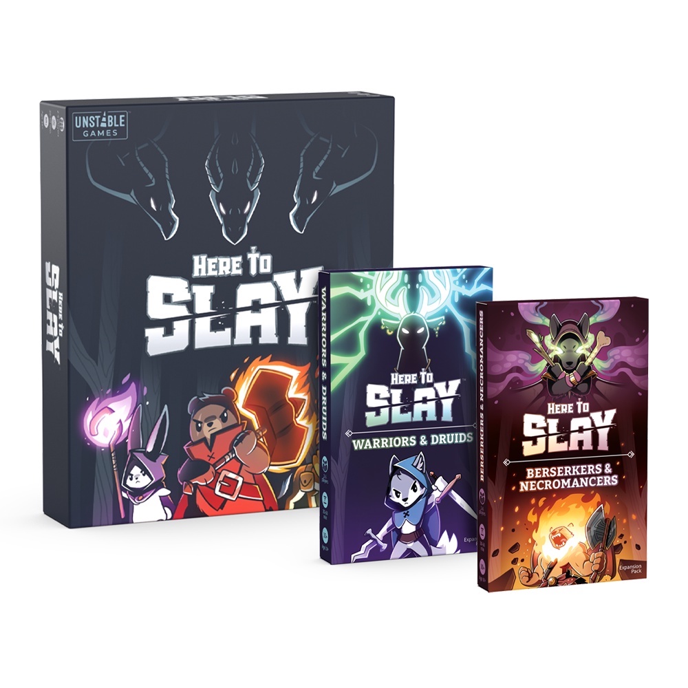 [Ready Stock] Here to Slay & Expansions Card Game Board Game English ...