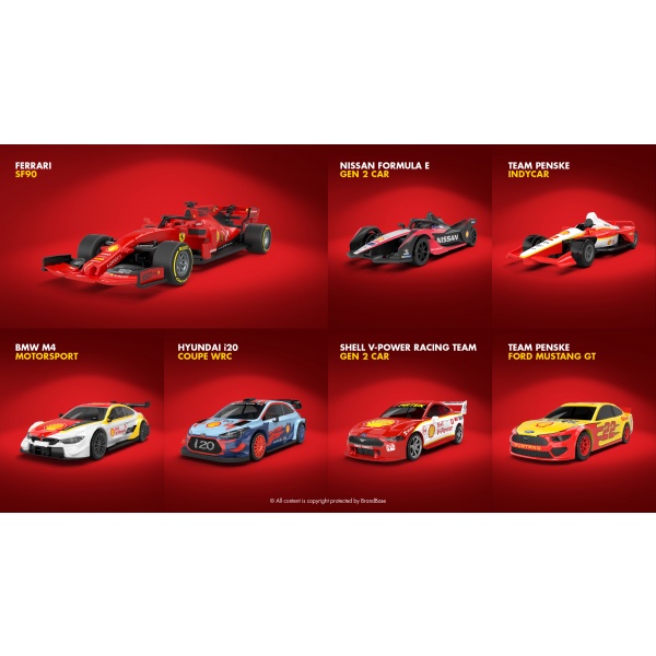 Shell Motorsport Collection 2022 - Full set cars and 3 batteries ...