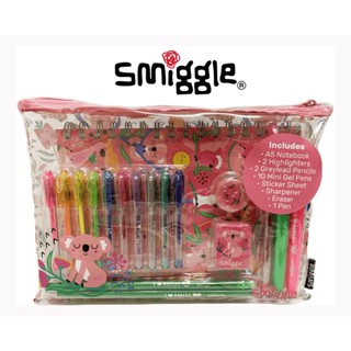 Smiggle Cute Stationery Set For Kids Pen Pencil Set Alat Tulis Comel ...
