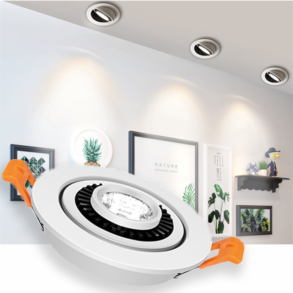 LED Eyeball Spotlight Downlight 5-18W Recessed Down light Home Lighting ...