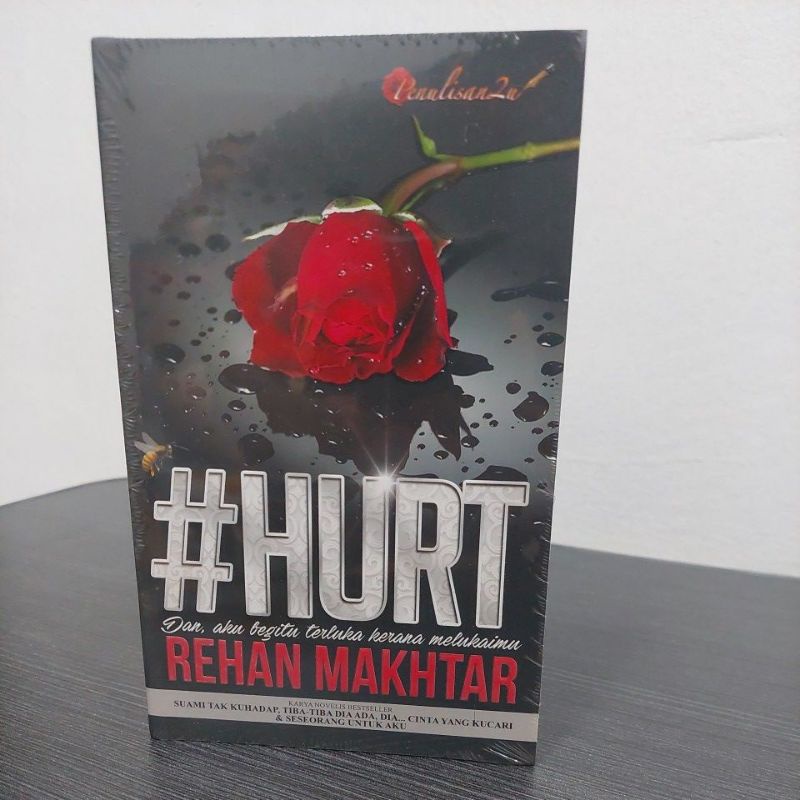 Novel Rehan Makhtar - #Hurt (New and Sealed) | Shopee Malaysia