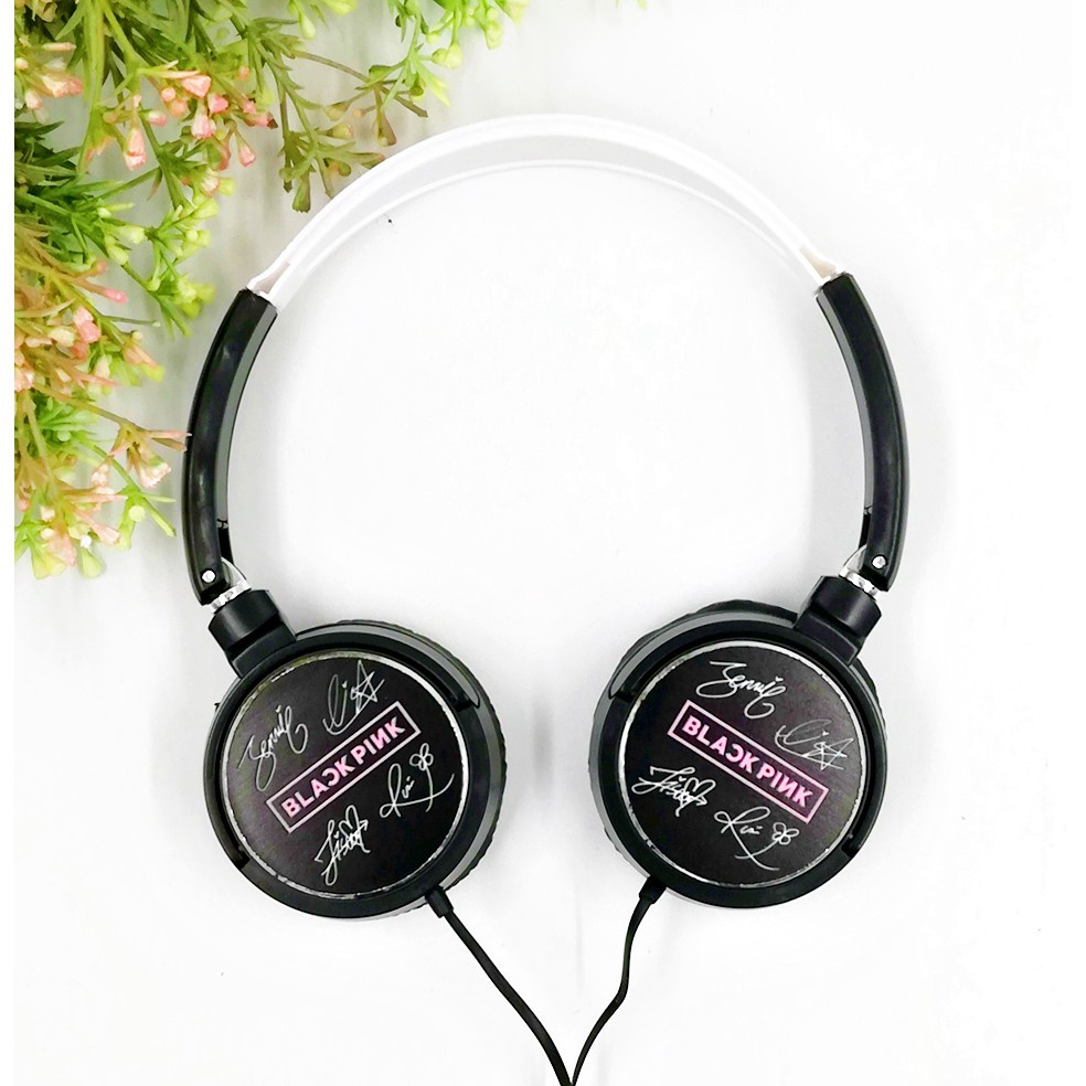 BLACKPINK Earphone BLACK PINK Jisoo Jennie Rosé Lisa Kpop Korean Oppa ...