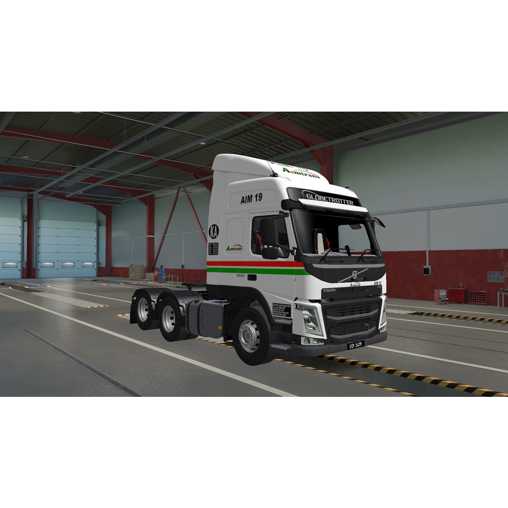 Euro Truck Simulator 2 ETS2 Volvo FM Skin [Aimtrans Logistics] | Shopee ...