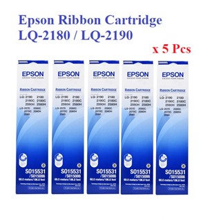 Epson LQ 2180 / 2190 Ribbon Cartridge (5 Pcs) | Shopee Malaysia