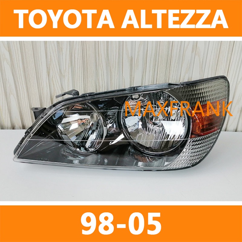 FOR TOYOTA ALTEZZA RS200 IS200 IS300 98-05 HEADLAMP/HEADLIGHT/LENS HEAD ...