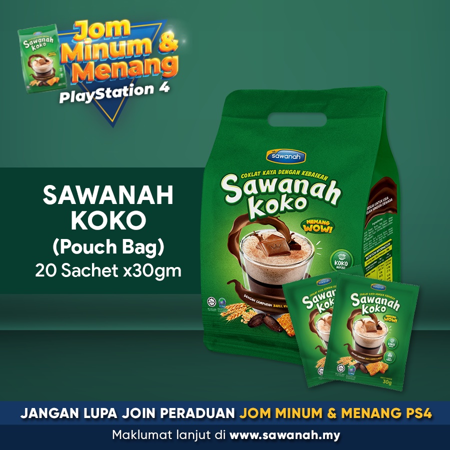 SAWANAH KOKO, MINUMAN COKLAT COCO GULA NANO [READY STOK] [ORIGINAL HQ ...