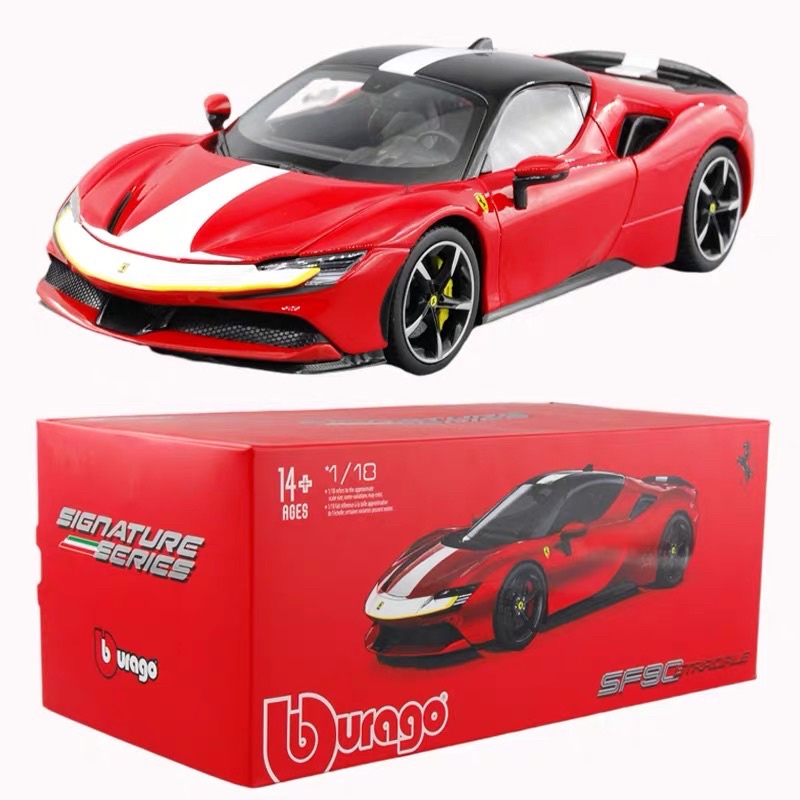 2022 1:18 Bburago Ferrar SF90 Stradale Signature Series READY STOCK ...