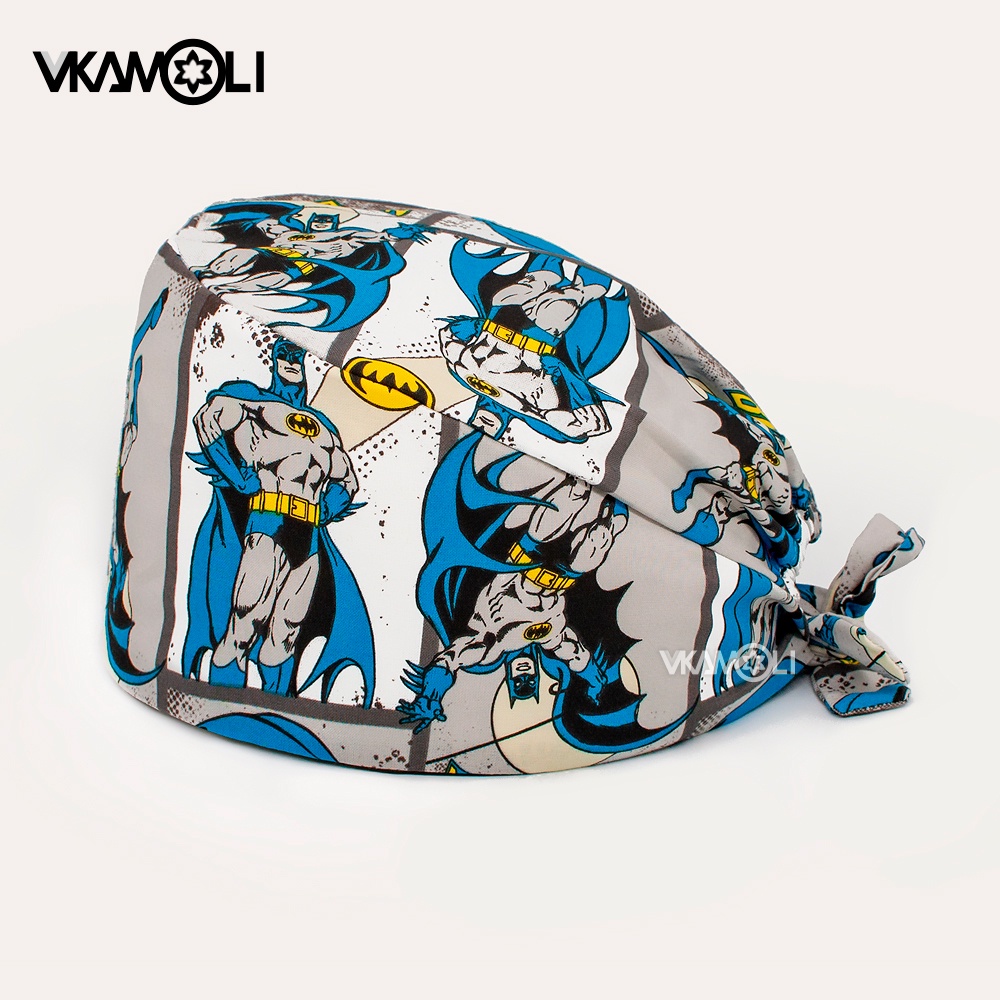 [Ready Stock] Batman printing Pet Veterinary Beauty Salon Hat ...