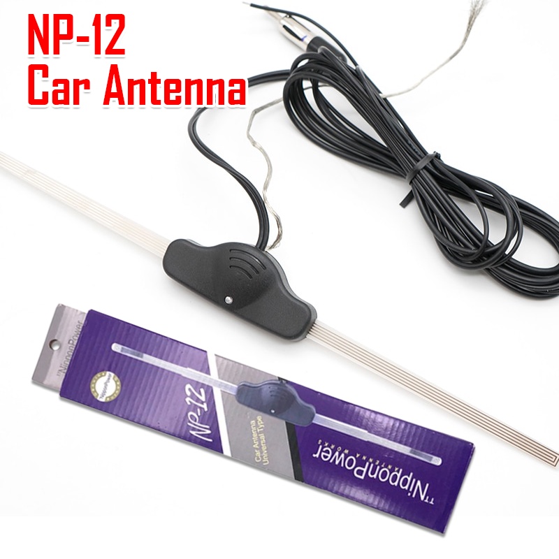 Nippon Power NP-12 Car Antenna New Attractive Designed Universal FM Windscreen Antenna | Shopee ...
