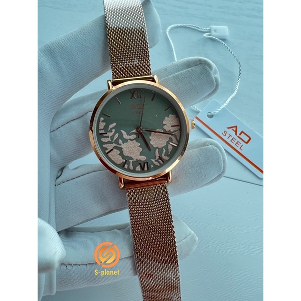 ADSTEEL AD-3A106G AD-126 ROSEGOLD ladies watch Analogue Watch Original ...