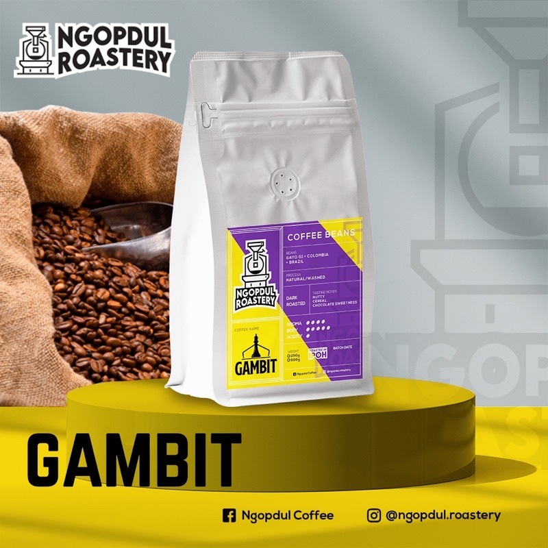 GAMBIT COFFEE BEAN ESPRESSO BLEND | Shopee Malaysia