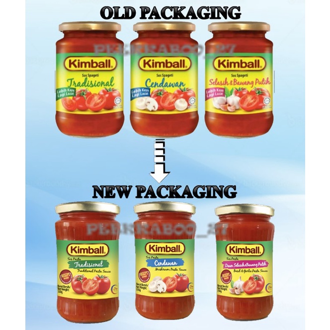 Kimball Tomato Basil & Garlic Spaghetti Sauce/ Spaghetti Traditional ...