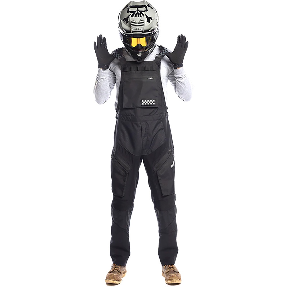 2023 FASTHOUSE MOTORALLS BLACK PANT Motocross OVERALL SET Motorcycle MX ...