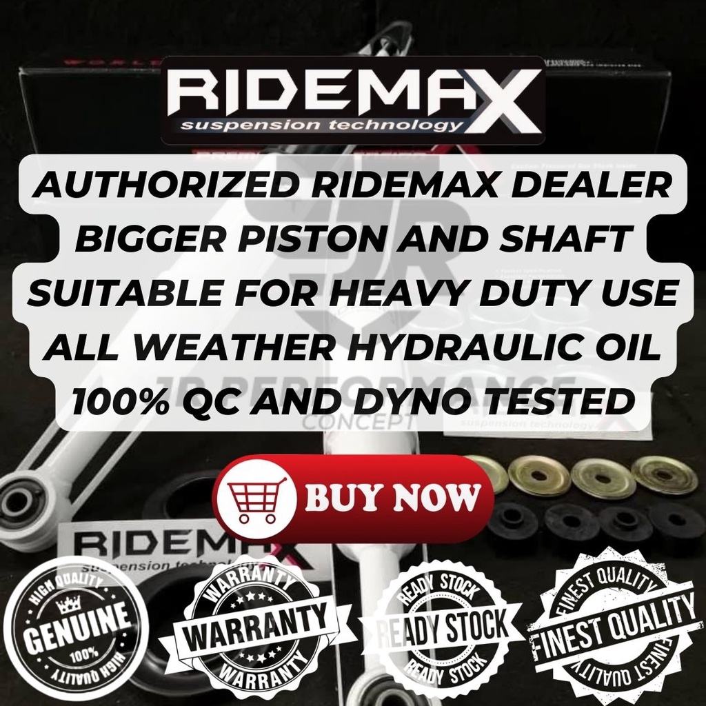 Ridemax Absorber Hilux Vigo Revo Rocco Rogue Ford Ranger Navara Dmax ...