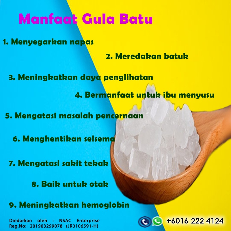 Gula Batu, Rock Sugar, Lump Sugar 100g | Shopee Malaysia