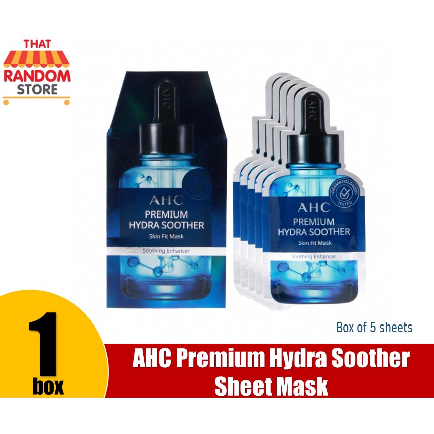 AHC Premium Hydra Soother Skin Fit Mask | Shopee Malaysia