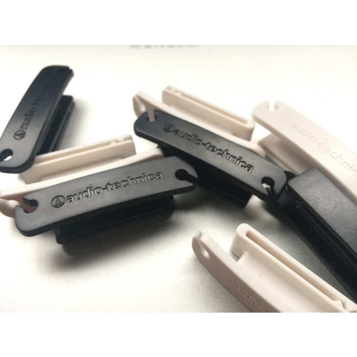 Audio Technica Earphone Cable Winder Clip White Black | Shopee Malaysia