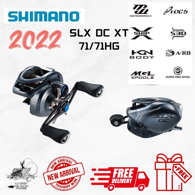2022 SHIMANO SLX DC XT 71/71HG BAIT CASTING REEL (1 YEAR WARANTY AND FREE GIFT) | Shopee Malaysia