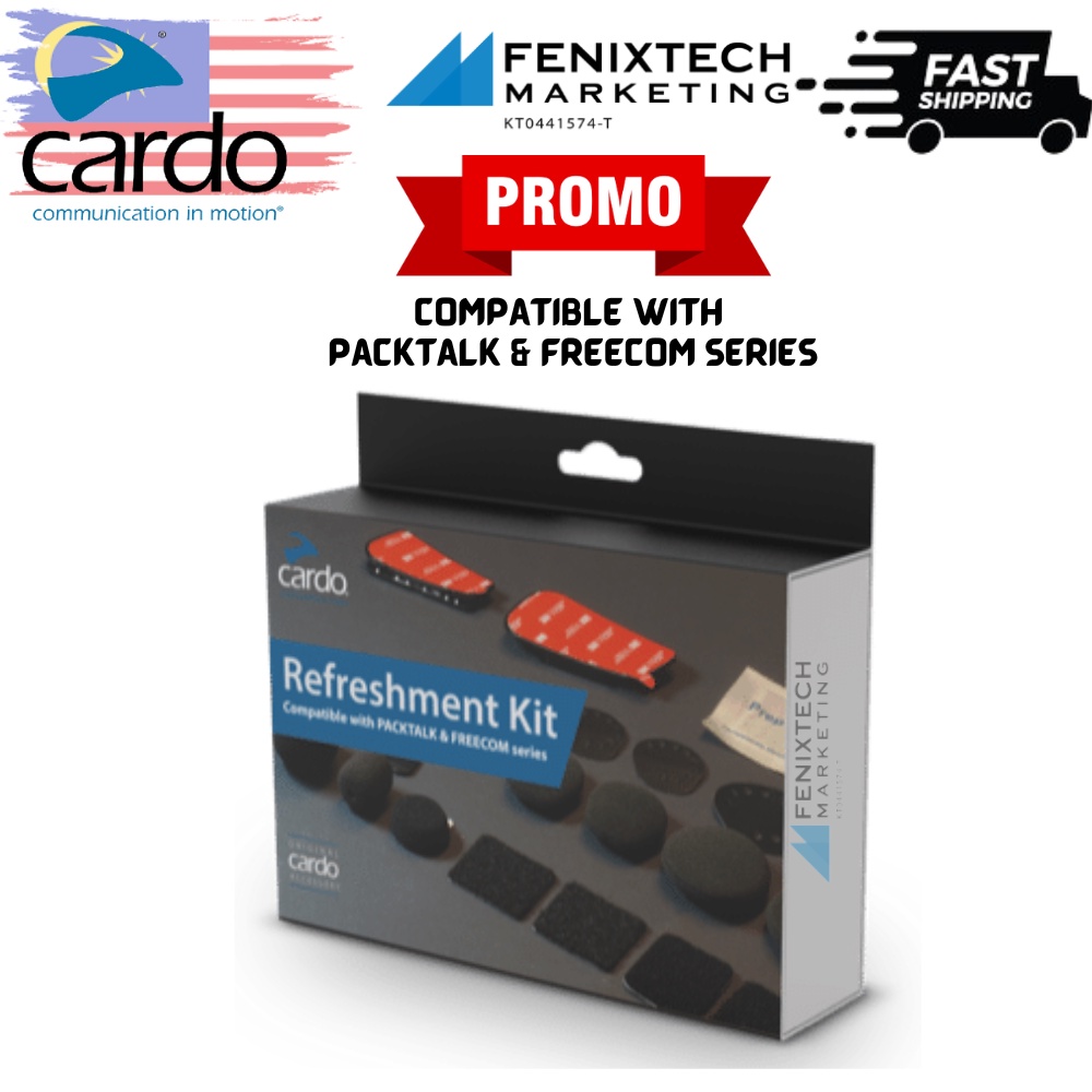 Cardo Refreshment Kit ( Packtalk & Freecom series) | Shopee Malaysia
