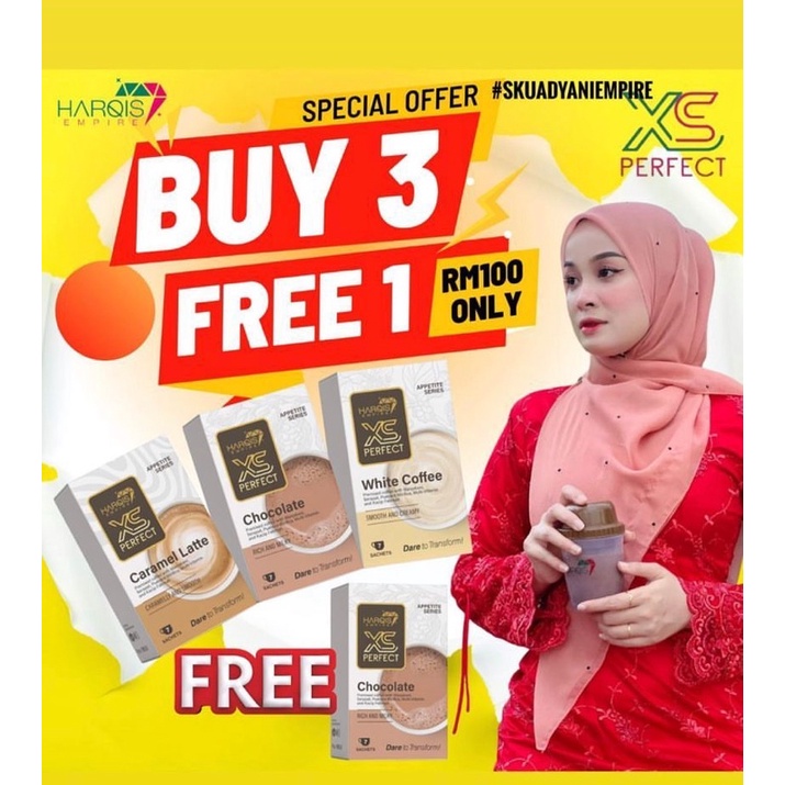 XS PERFECT APPETITE SERIES 3 BOX RM100 PERCUMA 1 BOX (POSTAGE 24 HOURS ...