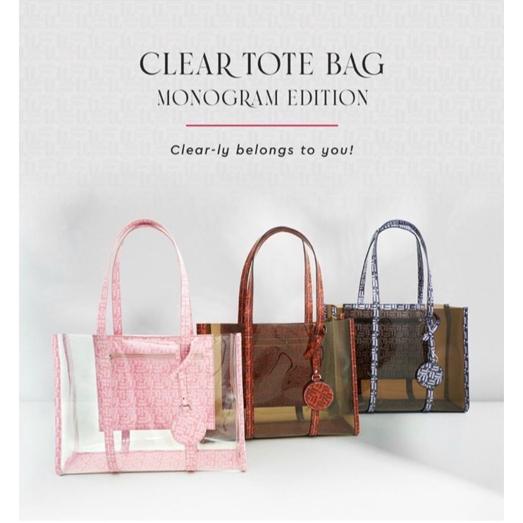 The clear Tote Bag -Monogram Edition- & shopper Bag N (original from ...