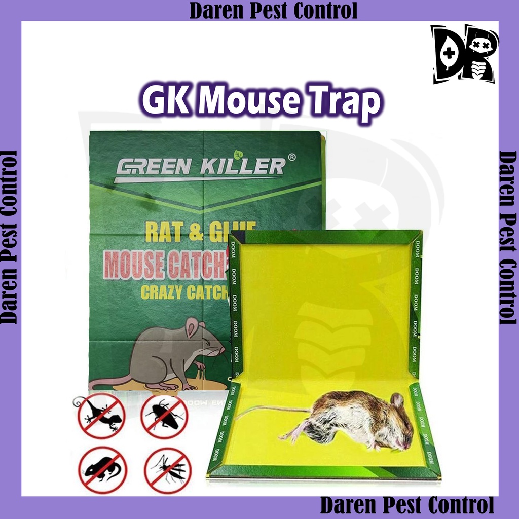 DAREN Perangkap Tikus berkesan Penghalau tikus mice Gum Pelekat tikus ...