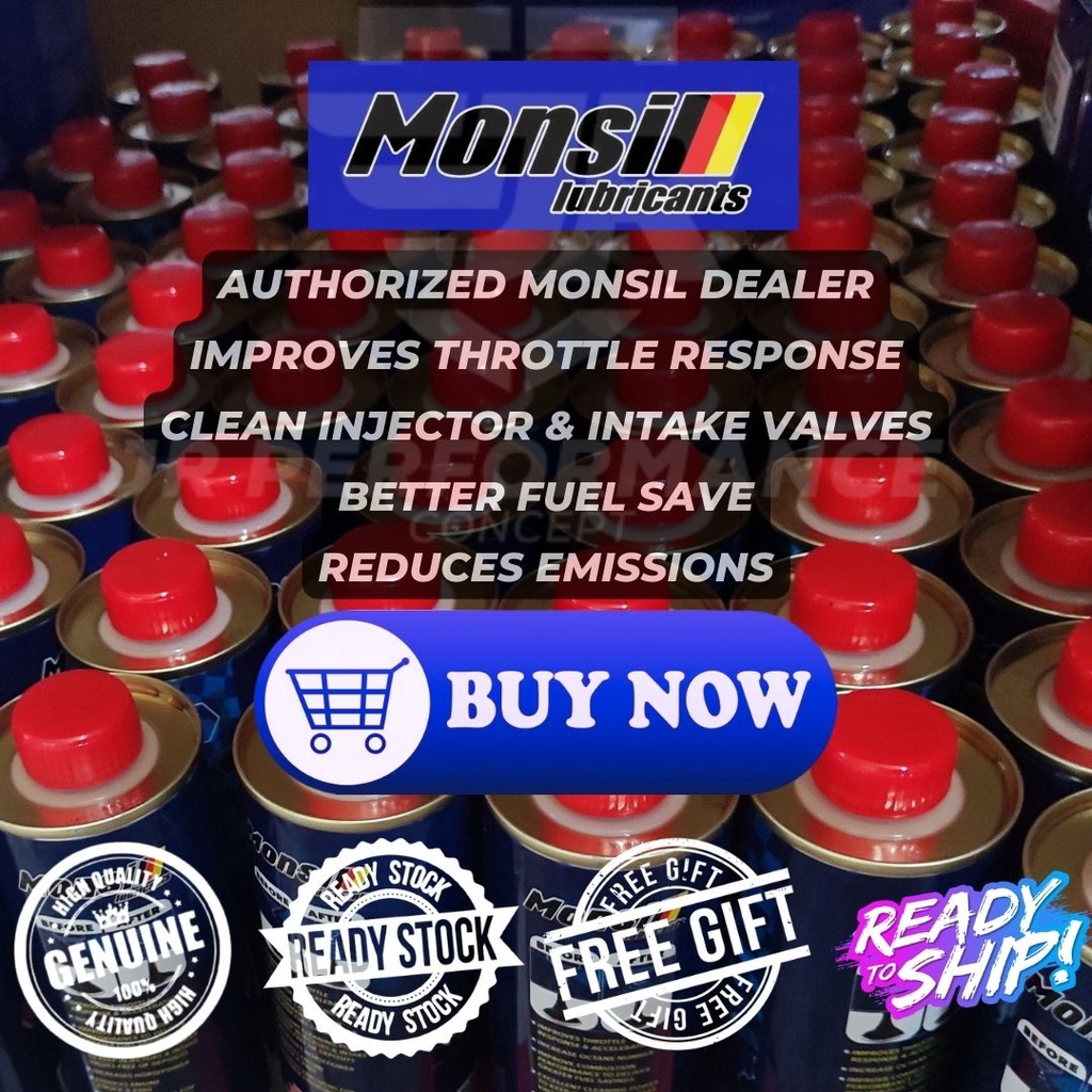 Monsil Boost Tec Cleaner Octane Booster (250ML) Toyota Perodua Proton ...