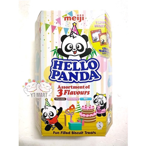 Meiji Hello Panda Assortment of 3 Flavours (260G) | Shopee Malaysia