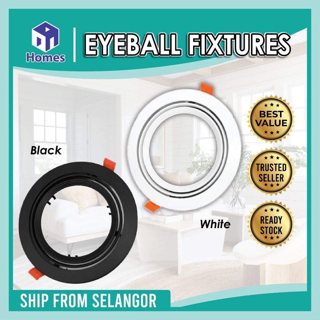 AR111 Casing White Black AR111 Fitting AR111 Downlight / Spotlight ...