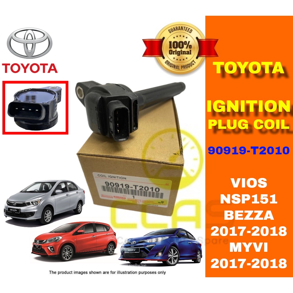 90919-T2010 T2011 02280 ORIGINAL TOYOTA VIOS NCP150 PERODUA BEZZA MYVI ...