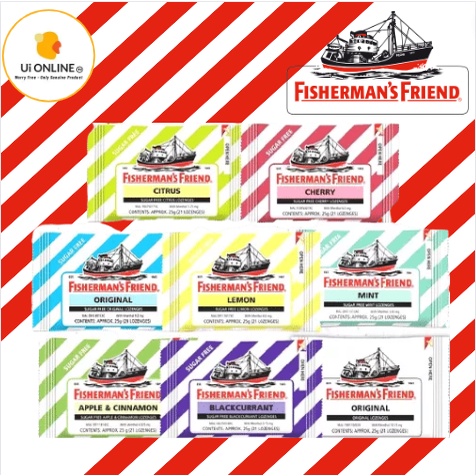Fisherman's Friend Sugar Free Fisherman Lozenges Candy Assorted Flavour ...