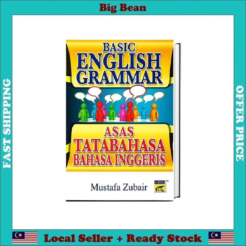 Buku Basic English Grammar Asas Tatabahasa Bahasa Inggeris | Shopee ...