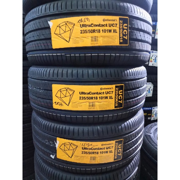 235/50/18 Continental UltraContact UC7 Tyre Tayar | Shopee Malaysia