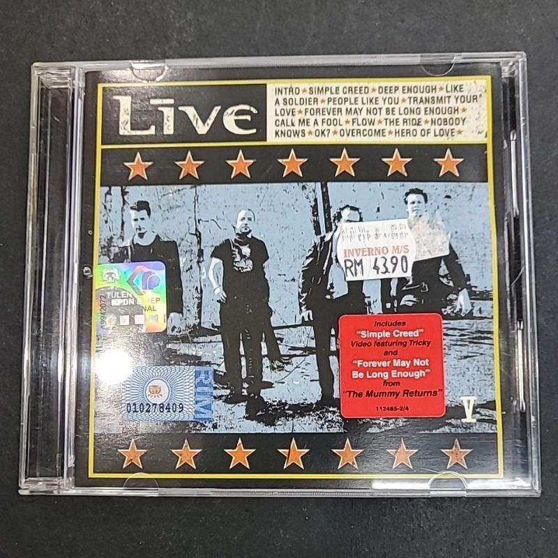 Live - V (Album CD) | Shopee Malaysia