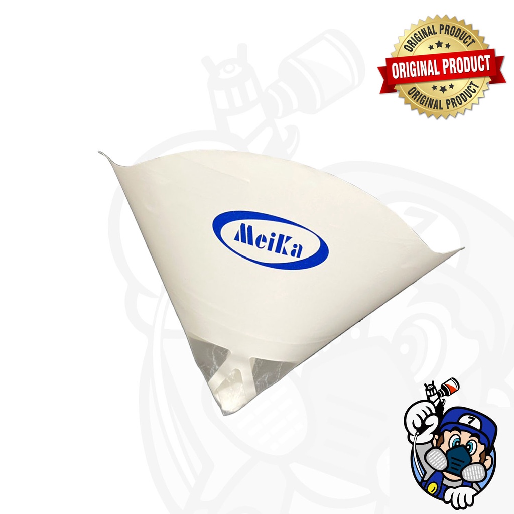 MEIKA 125 micron PE COATED Penapis Cat Filter / Paper Paint Filter ...