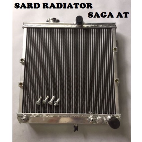 SARD Radiator Aluminium Saga Iswara 4G13 4G15 2 Row 3 Manual Auto MT AT ...
