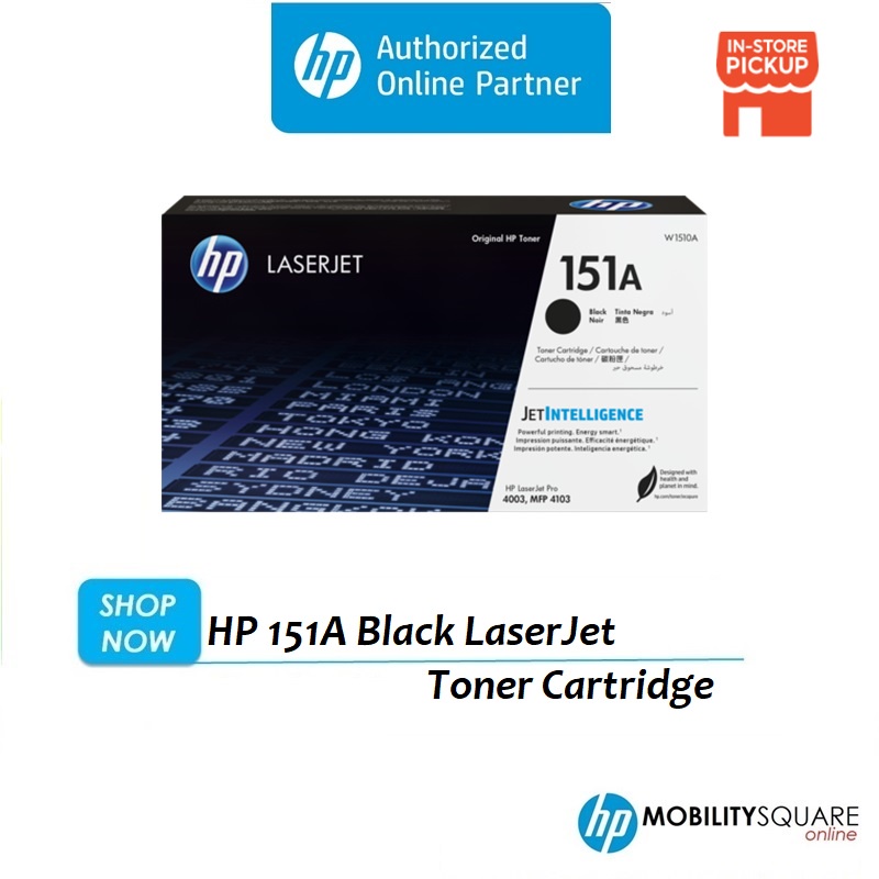 HP 151A Black LaserJet Toner Cartridge W1510A | Shopee Malaysia