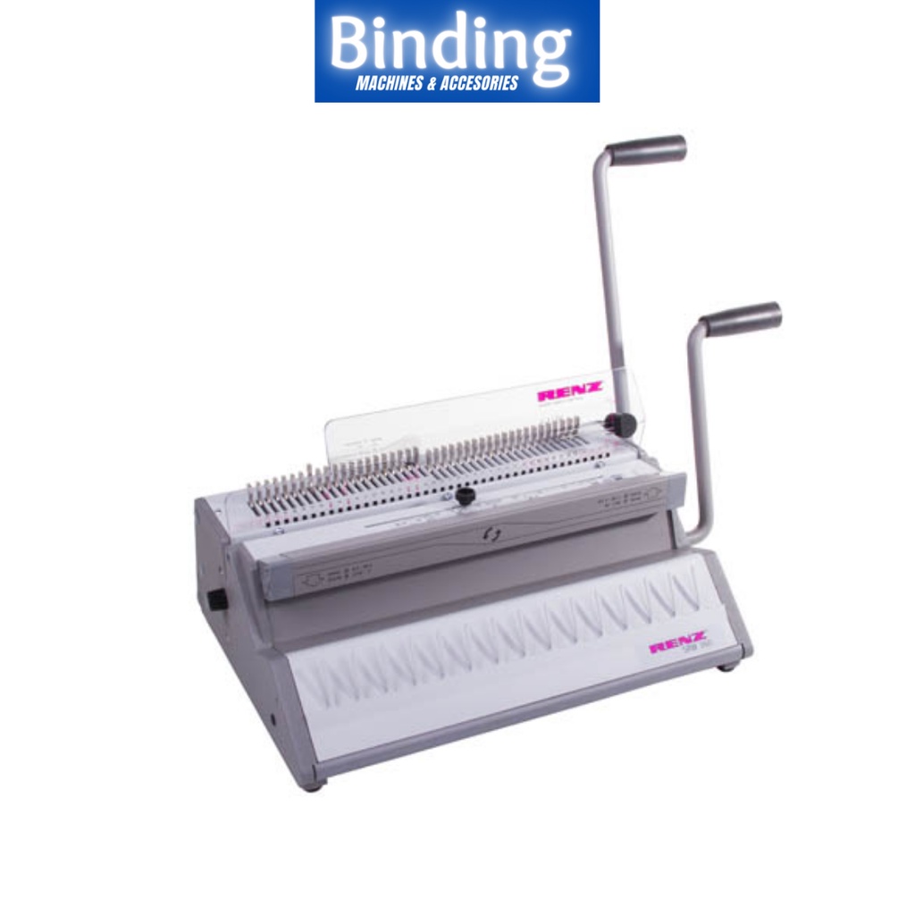 RZ-SRW 360 Renz Manual Wire Punching & Binding Machine Type (3:1 pitch) | Shopee Malaysia