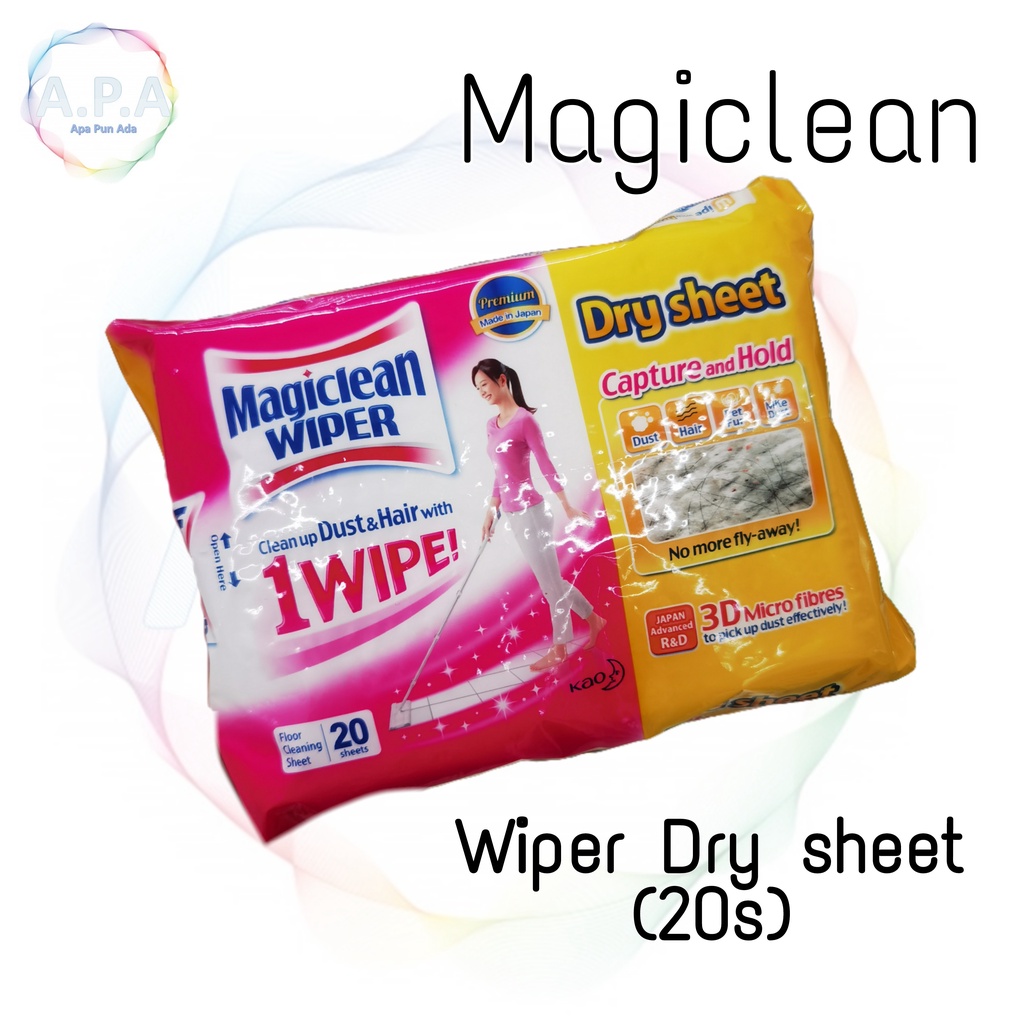 MAGICLEAN Wiper Sheet (20s) | Shopee Malaysia