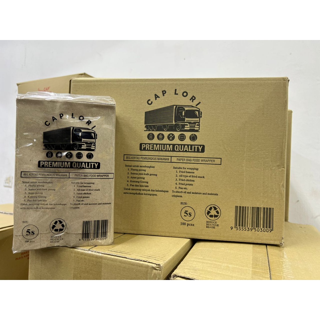 5" PAPER BAG - CAP LORI | Shopee Malaysia