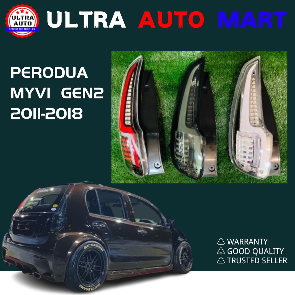 TAIL LAMP LED PERODUA MYVI GEN2 SE LAGI BEST ICON TAIL LAMP LIGHT BAR ...