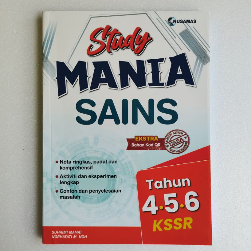 [2022] Buku Rujukan Study Mania Sains Tahun 4.5.6 KSSR | Shopee Malaysia