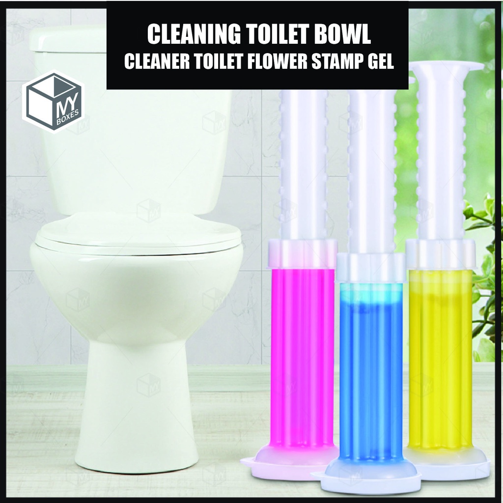 Korean Toilet Bathroom Push Type Scrubble Bubble Cleaner Cleaning Click ...