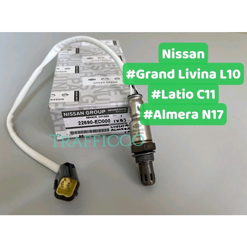 Oem Nissan Grand Livina Latio Almera Front Oxygen Sensor O2 Sensor 22690-ED000 | Shopee Malaysia